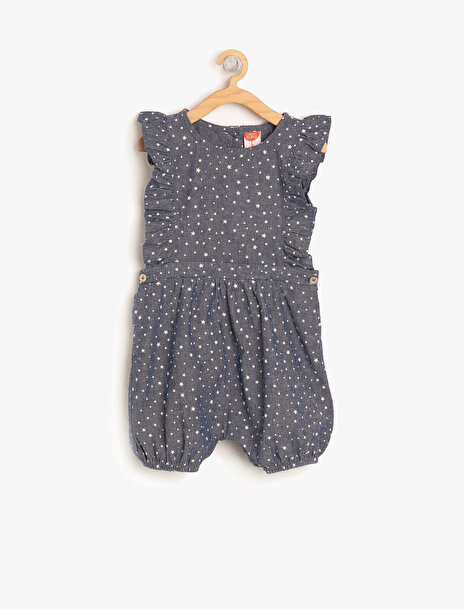 Koton Kız Çocuk Desenli Tulum