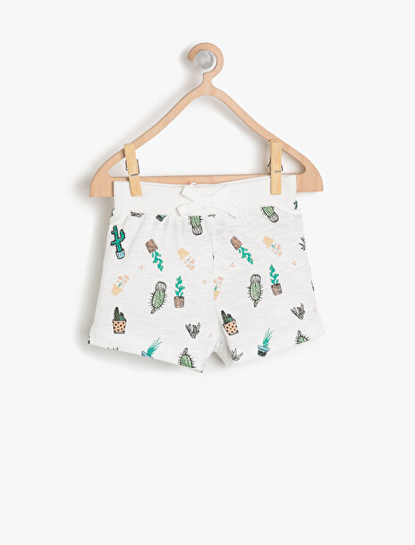 Koton Kız Çocuk Fiyonk Detaylı Şort