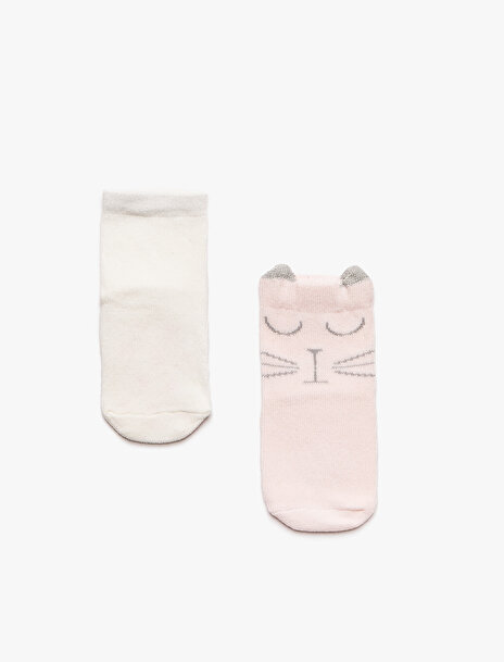 Koton Kız Çocuk Kız Bebek 2'i Çorap Koton Kız Çocuk Kız Bebek 2'i Çorap