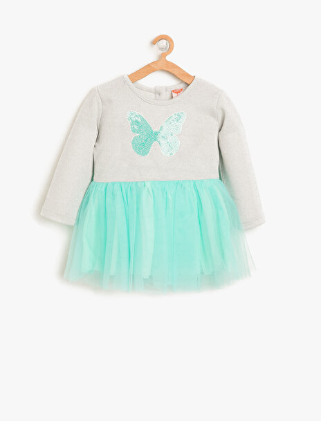 Koton Kız Çocuk Tütü Detaylı Elbise