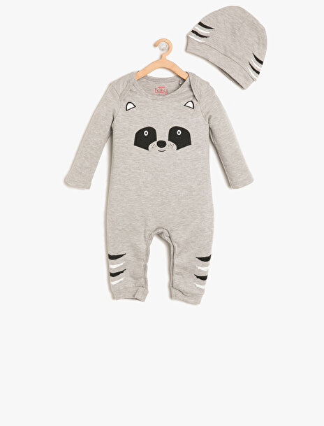 Koton Erkek Çocuk Baskılı Tulum Seti