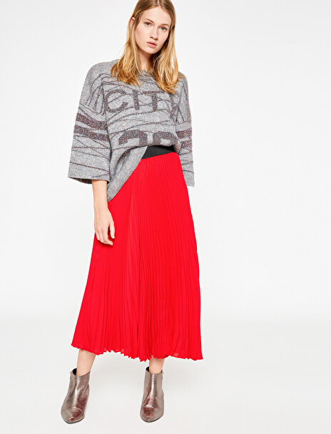 Koton Kadın Pilili Etek