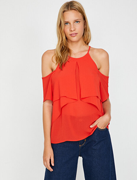 Koton Kadın Omzu Açık Bluz