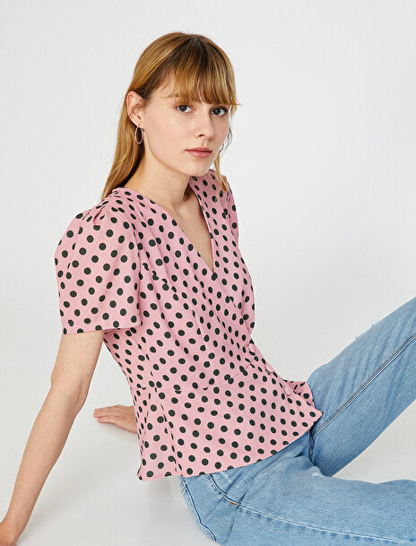Koton Kadın Puantiyeli Bluz