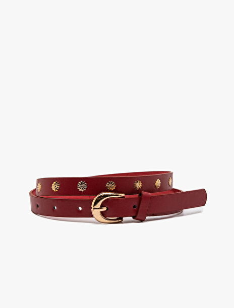 Koton Kadın Zımba Detaylı Kemer