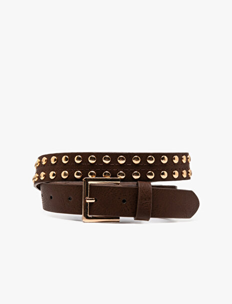 Koton Kadın Zımba Detaylı Kemer