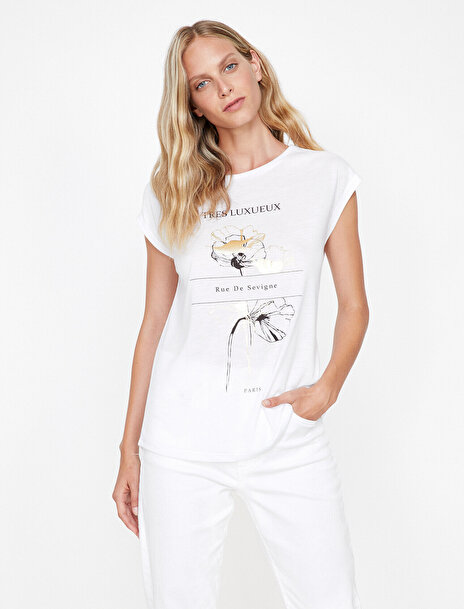 Koton Kadın Baskılı Atlet