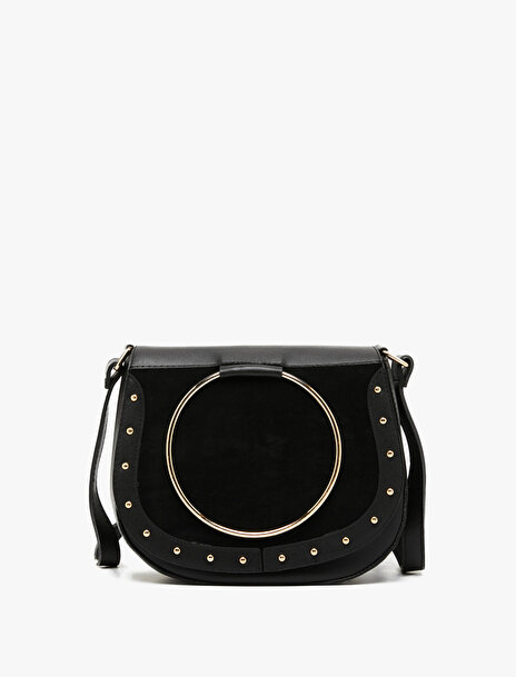 Koton Kadın Zımba Detaylı Omuz Çantası