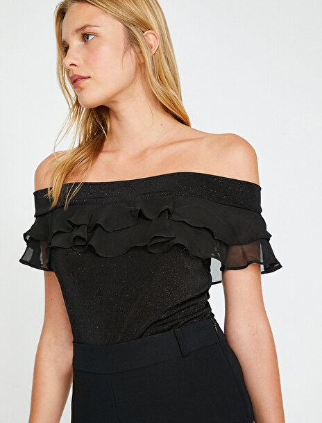 Koton Kadın Omzu Açık Bluz