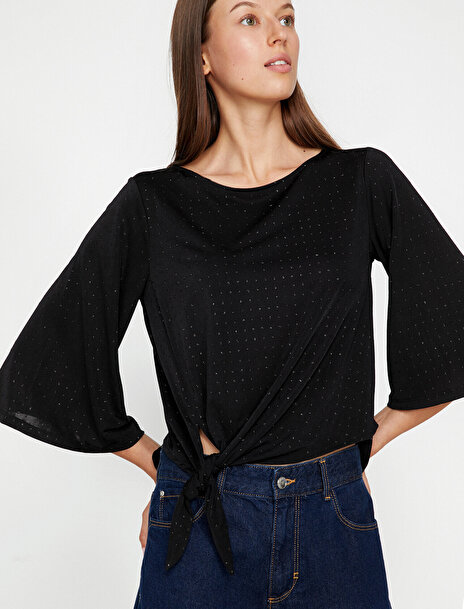 Koton Kadın İşlemeli Bluz