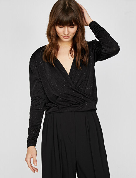 Koton Kadın İşlemeli Bluz