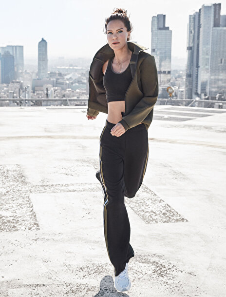 Koton Kadın Ebru Şallı Loves Koton Sport Eşofman Altı