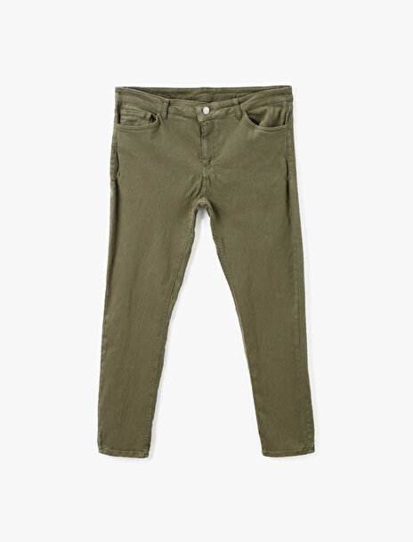 Koton Kadın Pamuklu Skinny Yüksek Bel Jean