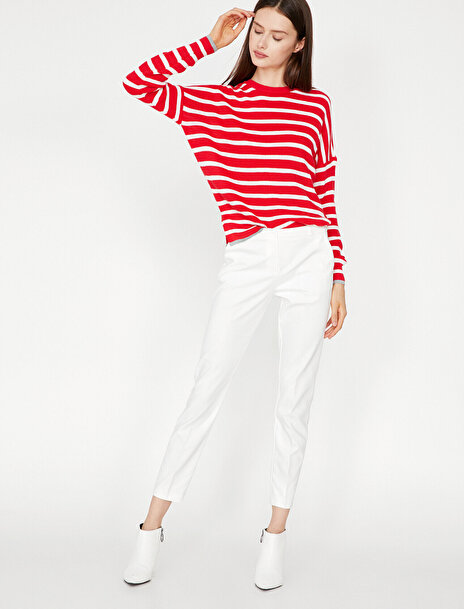 Koton Kadın Dar Kesim Basic Pantolon