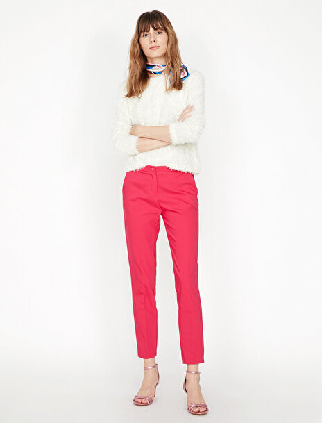 Koton Kadın Dar Kesim Basic Pantolon