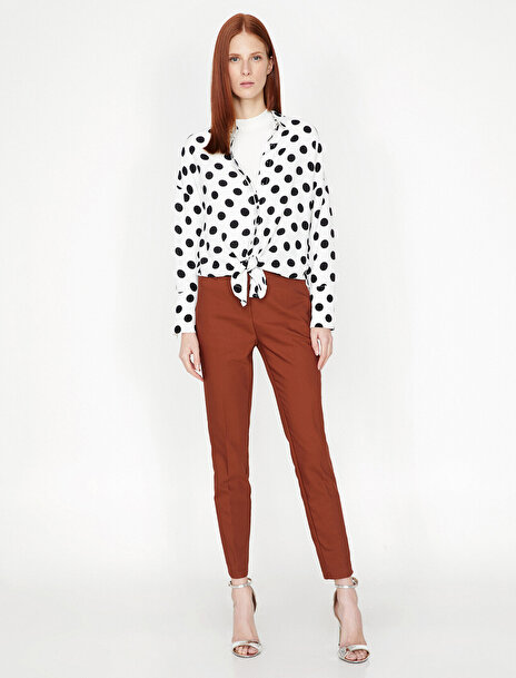 Koton Kadın Dar Kesim Basic Pantolon