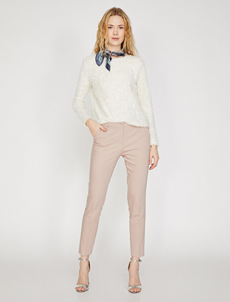 Koton Kadın Dar Kesim Basic Pantolon