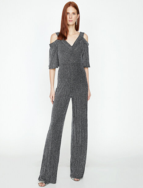 Koton Kadın Omuz Detaylı Tulum