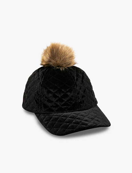 Koton Kadın Ponpon Detaylı Şapka