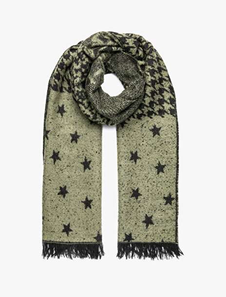 Koton Kadın Desenli Atkı