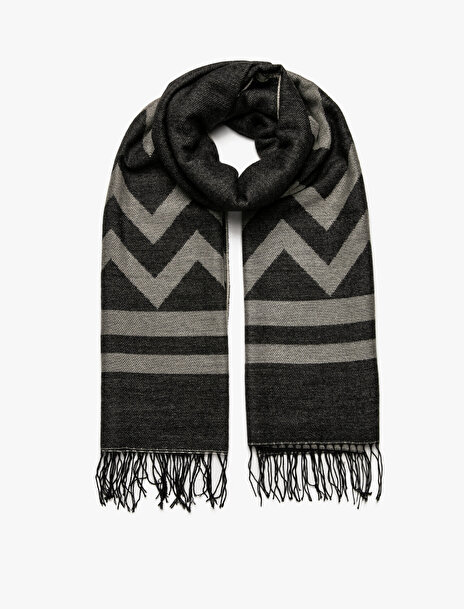 Koton Kadın Desenli Atkı