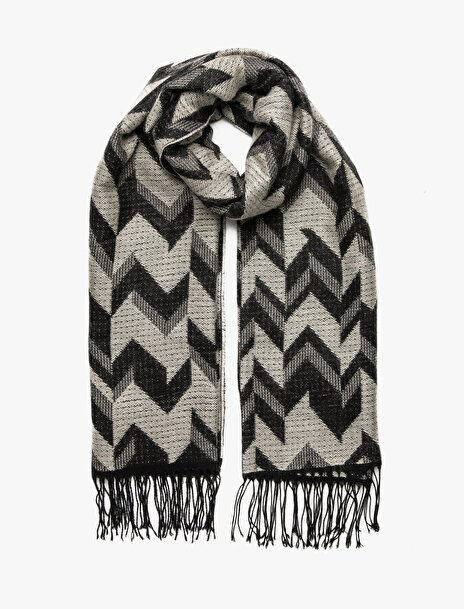 Koton Kadın Desenli Atkı