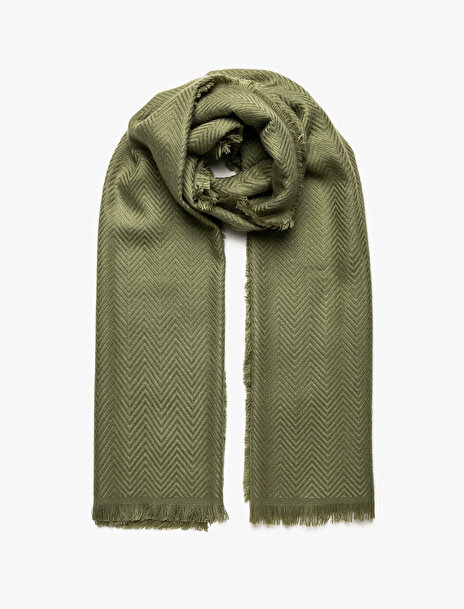 Koton Kadın Desenli Atkı