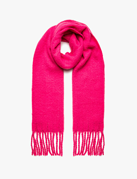 Koton Kadın Püskül Detaylı Atkı