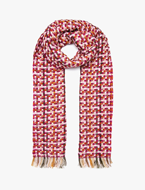 Koton Kadın Desenli Atkı