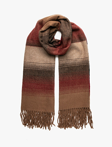 Koton Kadın Desenli Atkı