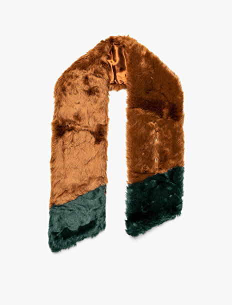 Koton Kadın Suni Kürk Detaylı Atkı