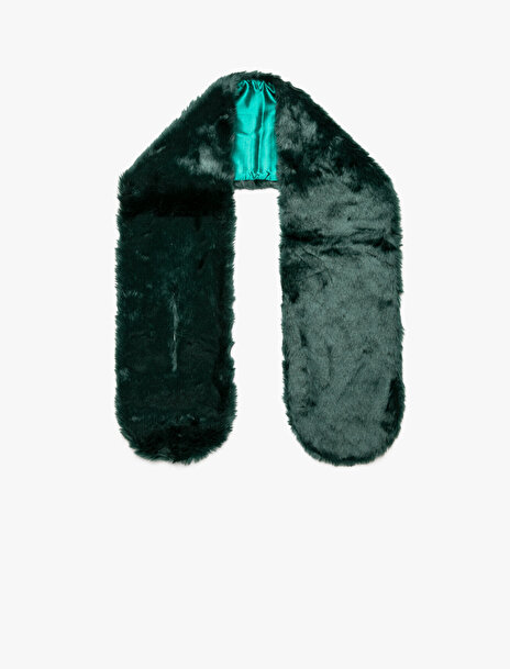 Koton Kadın Suni Kürk Detaylı Atkı