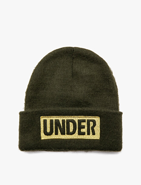 Koton Kadın Yazılı Baskılı Bere