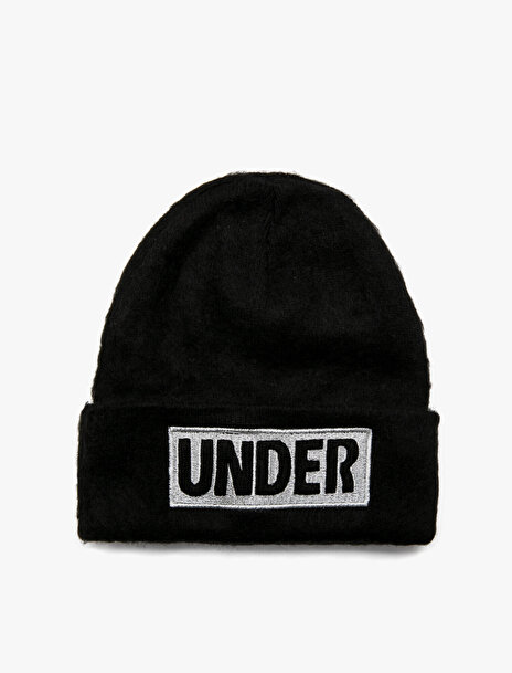 Koton Kadın Yazılı Baskılı Bere