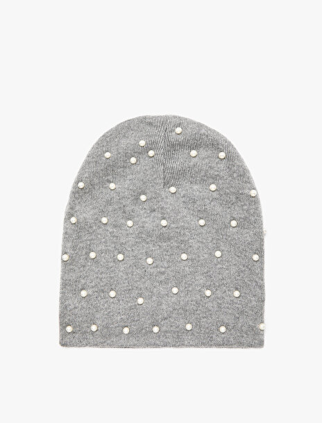 Koton Kadın İnci Detaylı Bere