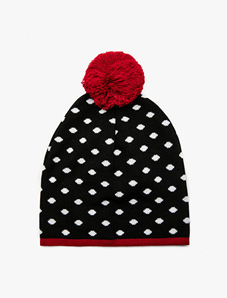 Koton Kadın Ponpon Detaylı Bere