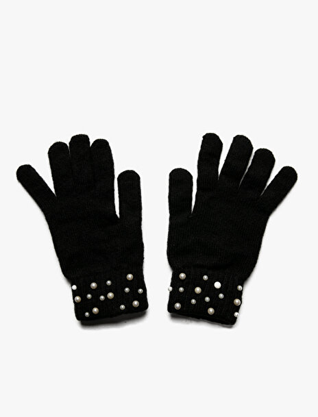 Koton Kadın İnci Detaylı Eldiven