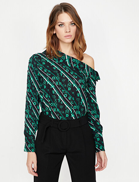 Koton Kadın Arzu Sabancı for Koton Gömlek