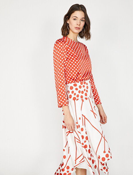 Koton Kadın Puantiyeli Bluz