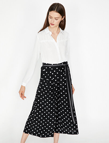 Koton Kadın Puantiyeli Gömlek