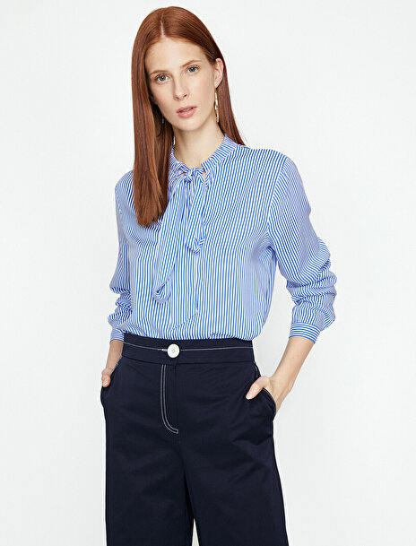 Koton Kadın Çizgili Bluz