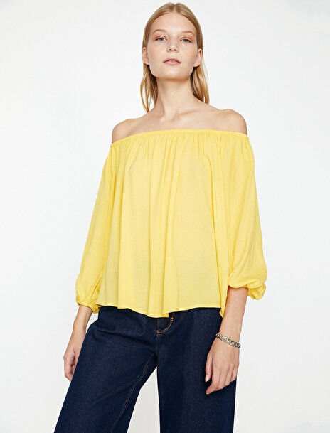 Koton Kadın Omzu Açık Bluz