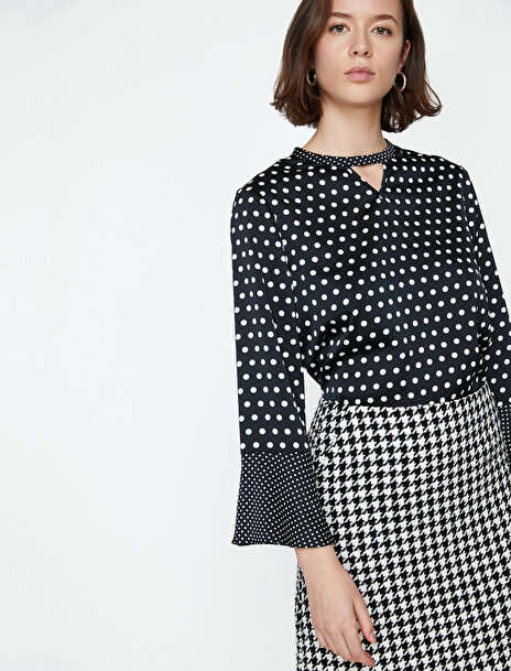 Koton Kadın Puantiyeli Bluz