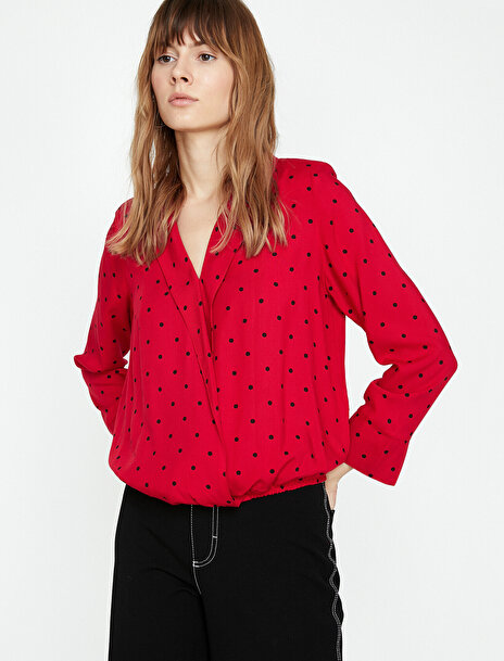 Koton Kadın Puantiyeli Bluz