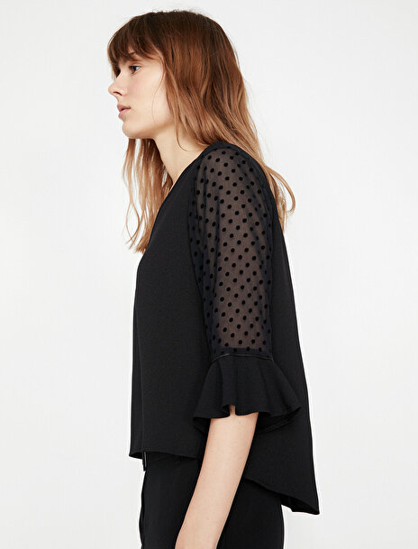 Koton Kadın Puantiyeli Bluz