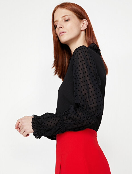 Koton Kadın Puantiyeli Bluz