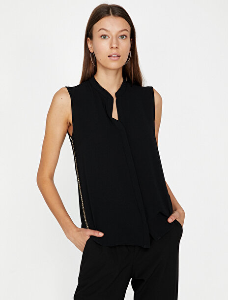 Koton Kadın Zımba Detaylı Gömlek