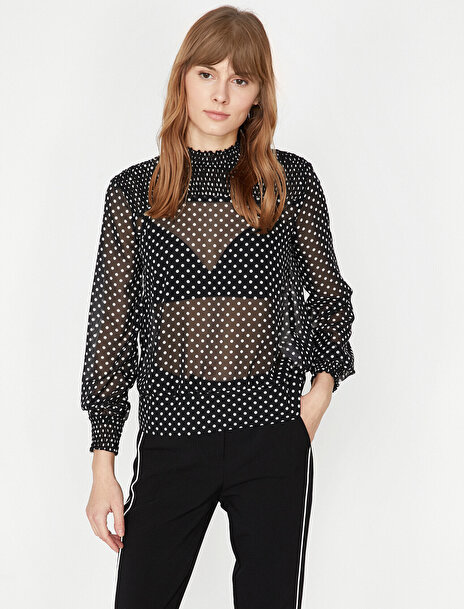 Koton Kadın Puantiyeli Bluz