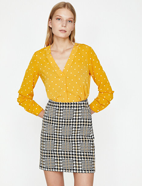 Koton Kadın Puantiyeli Bluz