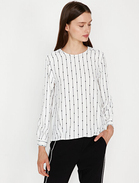 Koton Kadın Puantiyeli Bluz